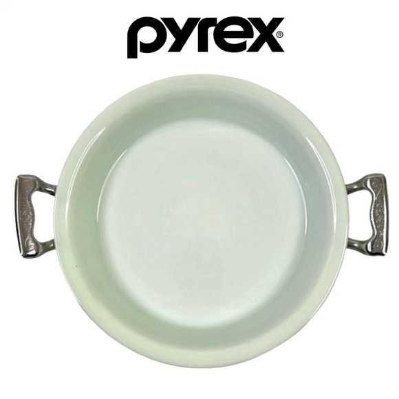Pyrex | Kitchen | Vintage Pyrex Opaque Lime Green Round Pie Plate ...